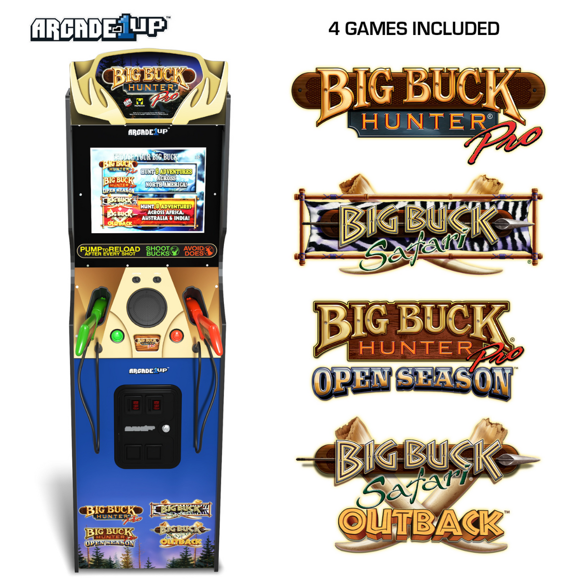 Big Buck Hunter World Arcade | Arcade1UP | Arcade Gamer