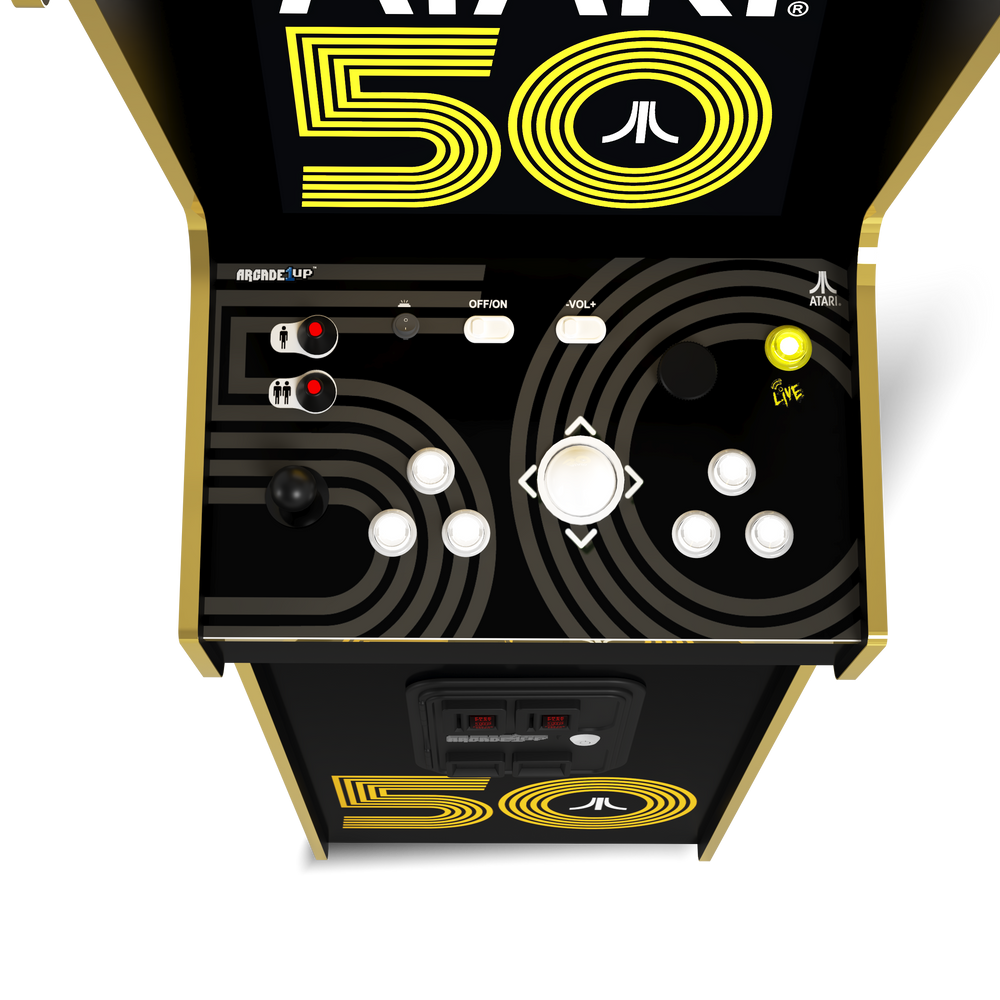 Arcade1Up Atari 50th Anniversary Deluxe Arcade Machine 64 Games in 1