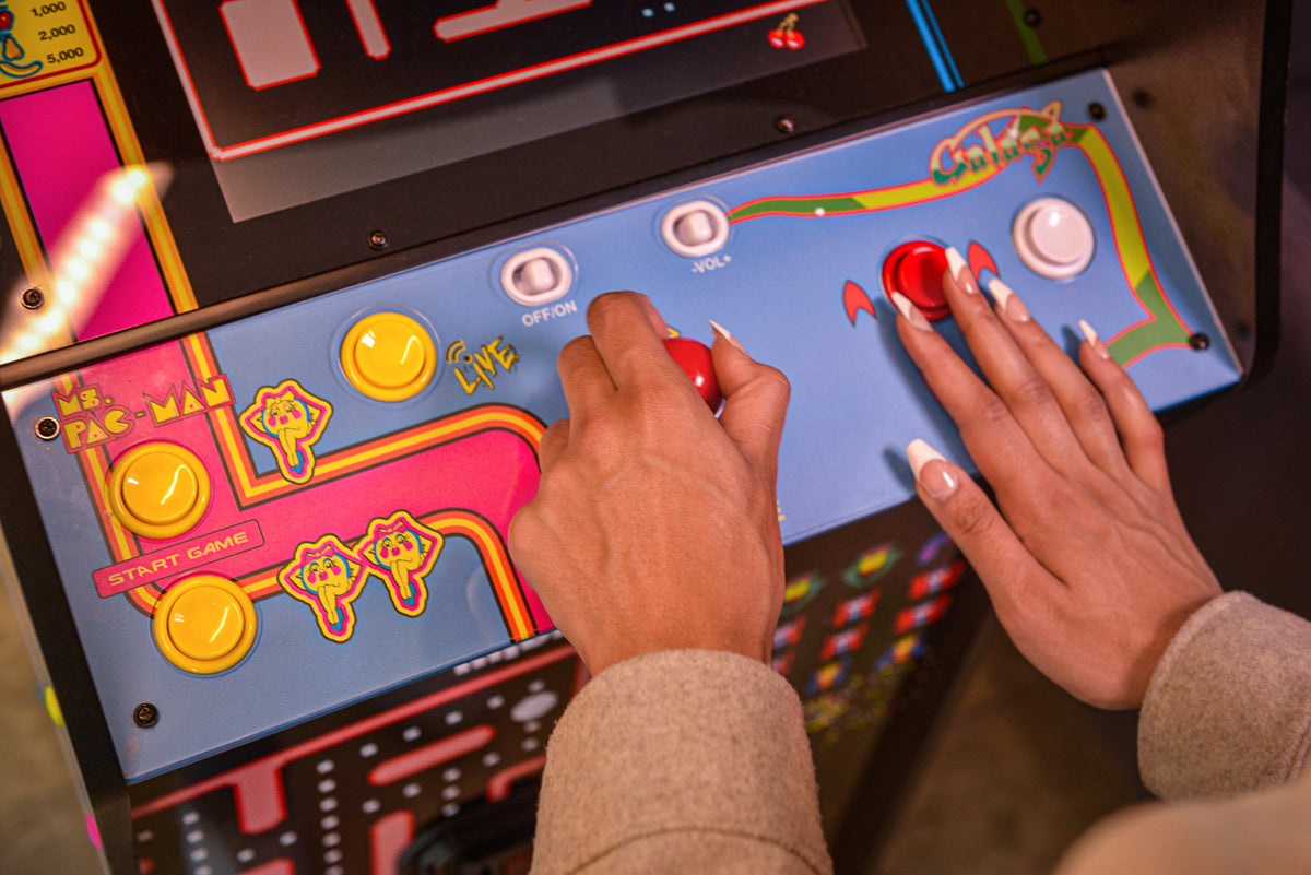 Arcade1up Ms. PAC-MAN & GALAGA Class of ‘81 Deluxe Arcade Machine 12-i