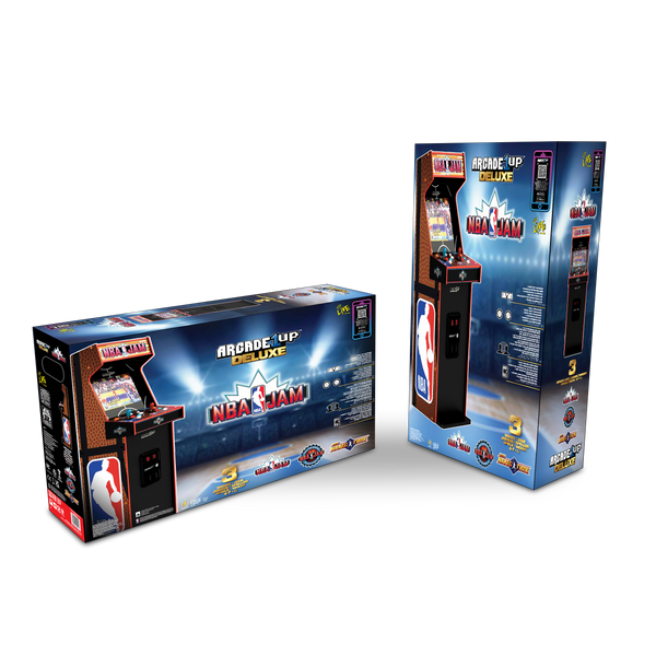 Arcade1Up NBA Jam 2-Player Deluxe Arcade Machine 3 Games in 1
