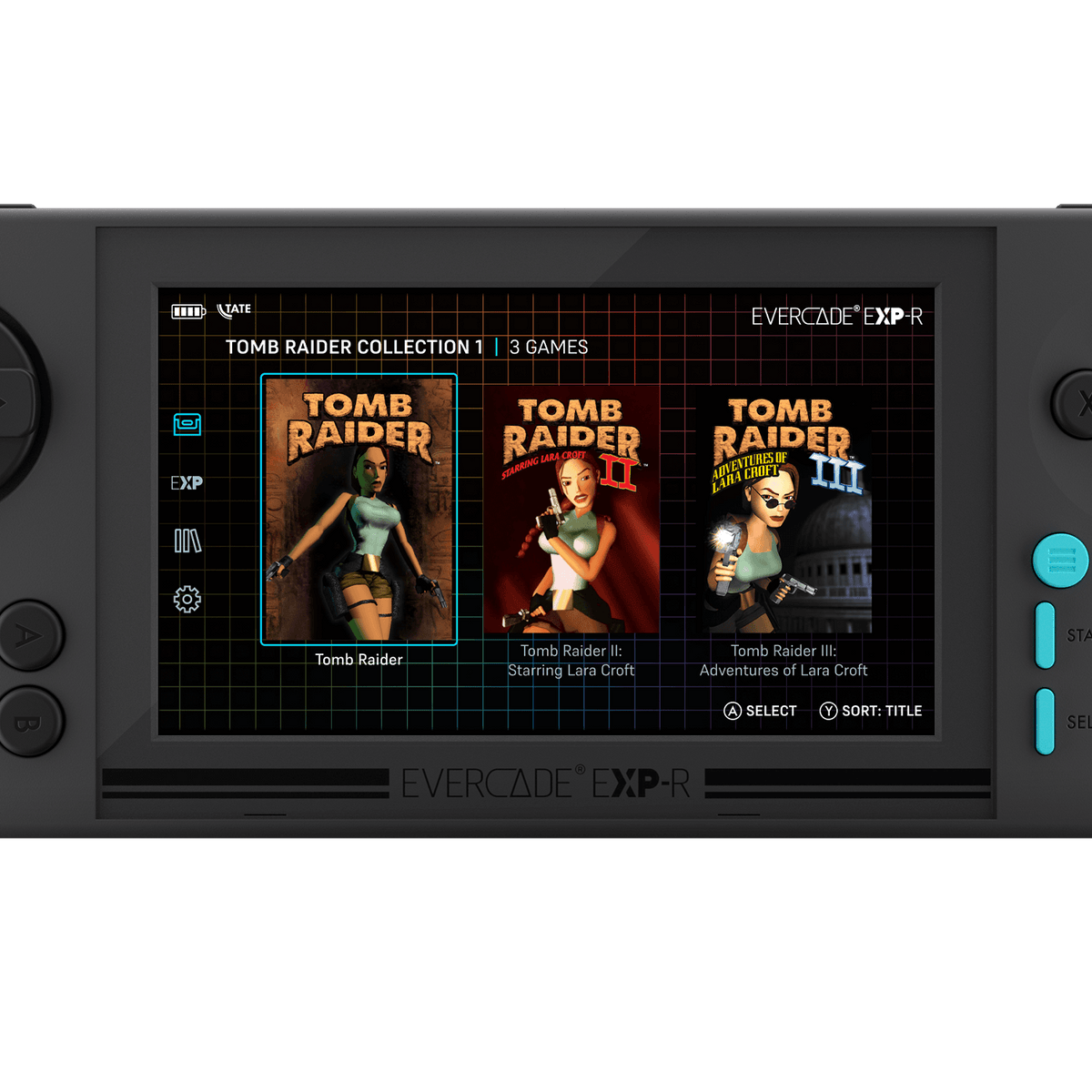 Evercade EXP-R (TOMB RAIDER EDITION)