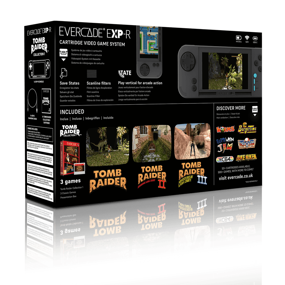 Evercade EXP-R (TOMB RAIDER EDITION)