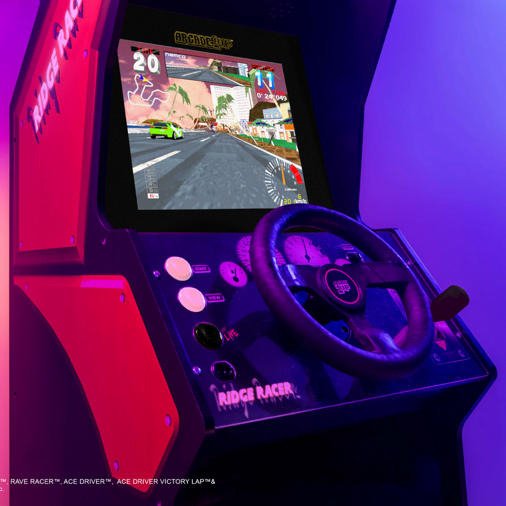 Arcade1up Ridge Racer Arcade Machine Australia | Arcade Gamer