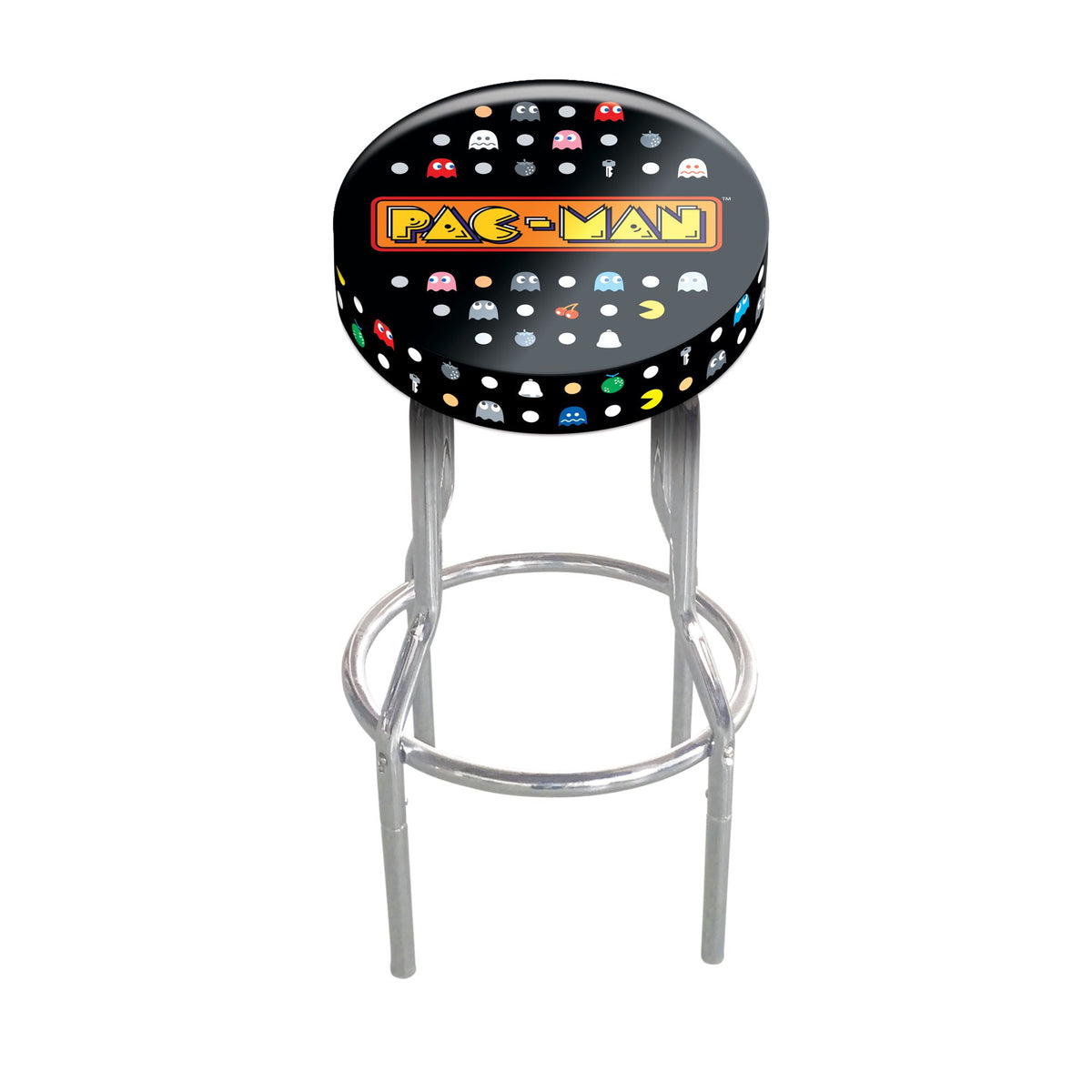 Arcade1Up Pac-Man Adjustable Arcade Stool | Arcade Gamer